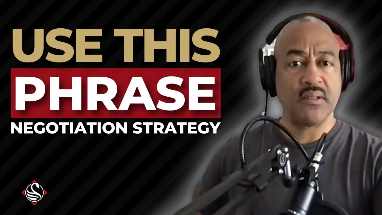 How to Interrupt to Ask for Clarification | Negotiation Tactics | Derek ...
